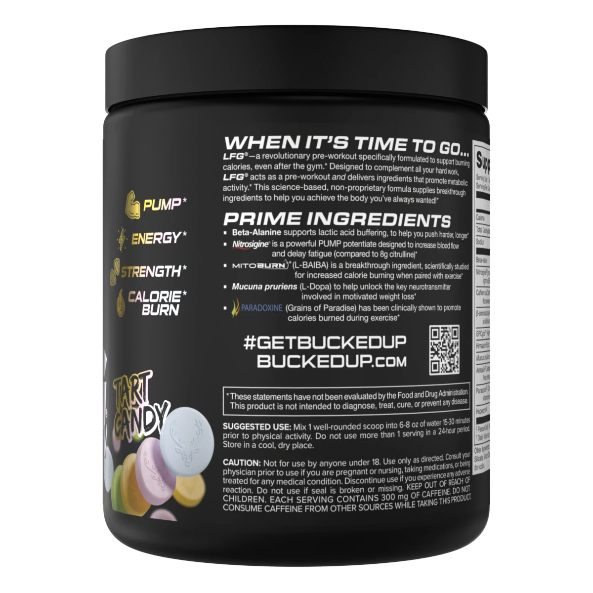 LFG Burn | Best Thermogenic Pre Workout for Weight Loss - Bucked Up